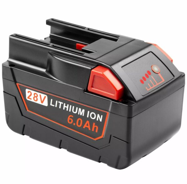 Milwaukee M28 Battery 28V 6.0Ah 48-11-2830 V28 Replacement Compatible ...